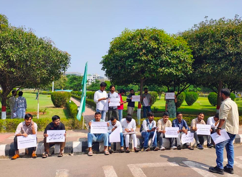 MANUU Students Defy Threats, Launch Stir for Polls