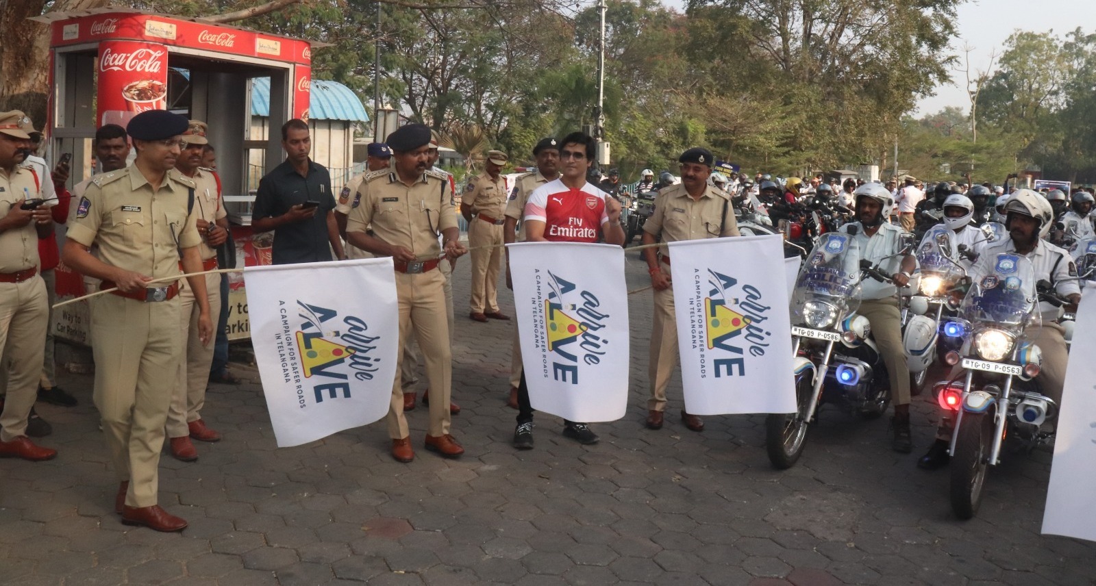 120 Drivers Pledge Safe Riding Through ‘Arrive Alive’