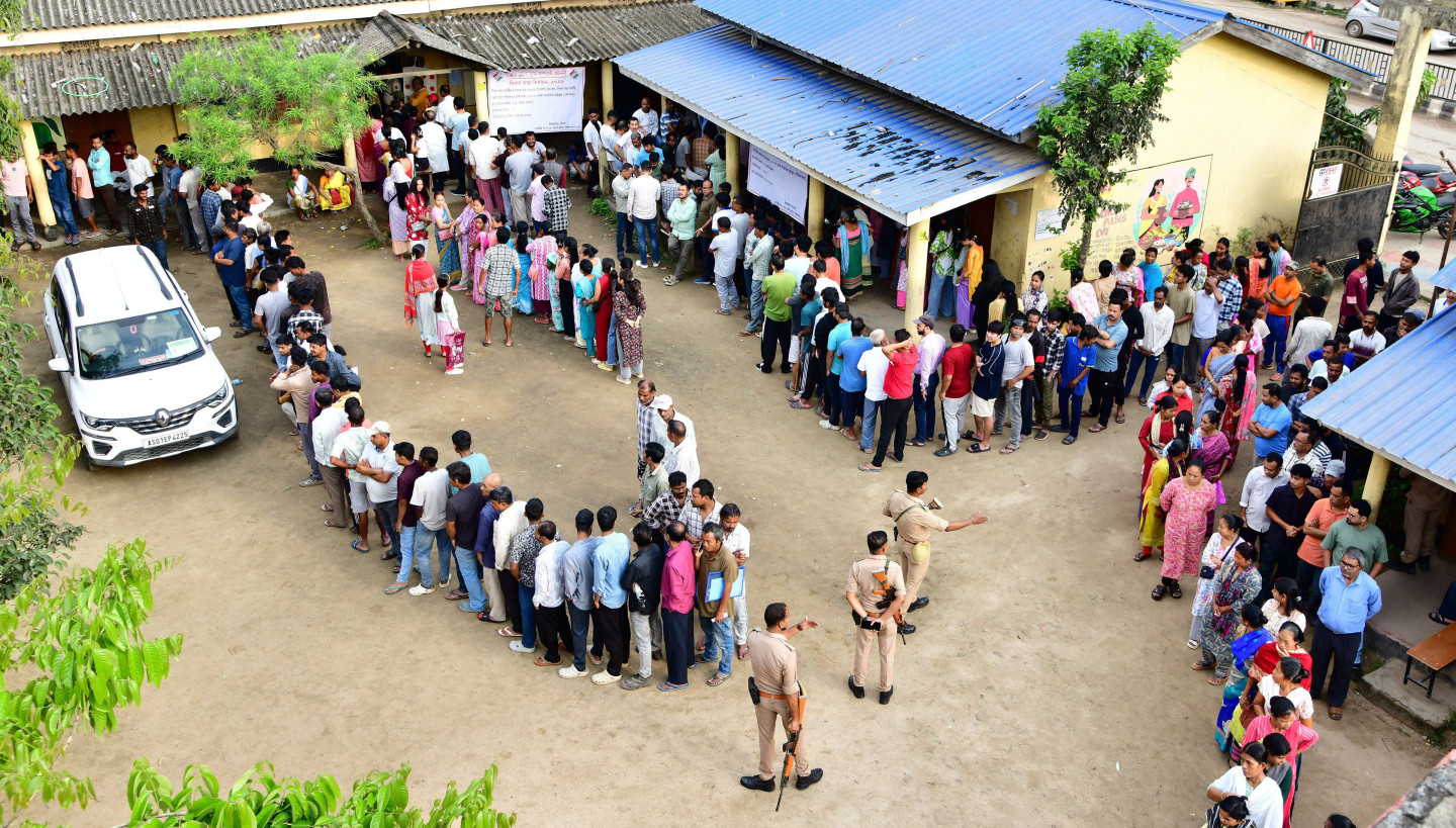 Assam Records More Than 84 per cent Polling