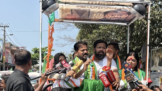 Revanth Reddy Congratulates Congress-led UDF For Victory In Kerala