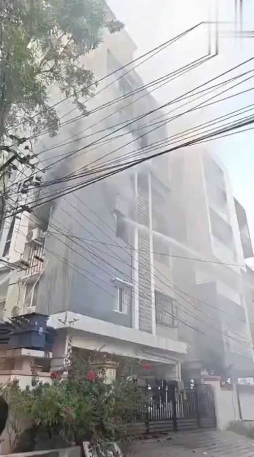 Geyser Explosion Sparks Major Fire at Apartment in Gajularamaram ...
