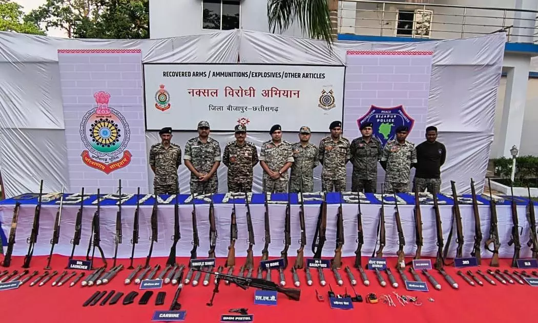 C’garh: Naxal Dumps In Bijapur Yield Rs 65 Lakh Cash, 32 Weapons ...