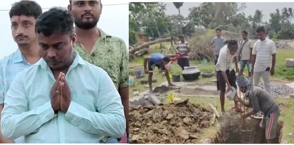 Odisha's Migrant Worker Donates Ancestral Land For Village Crematorium