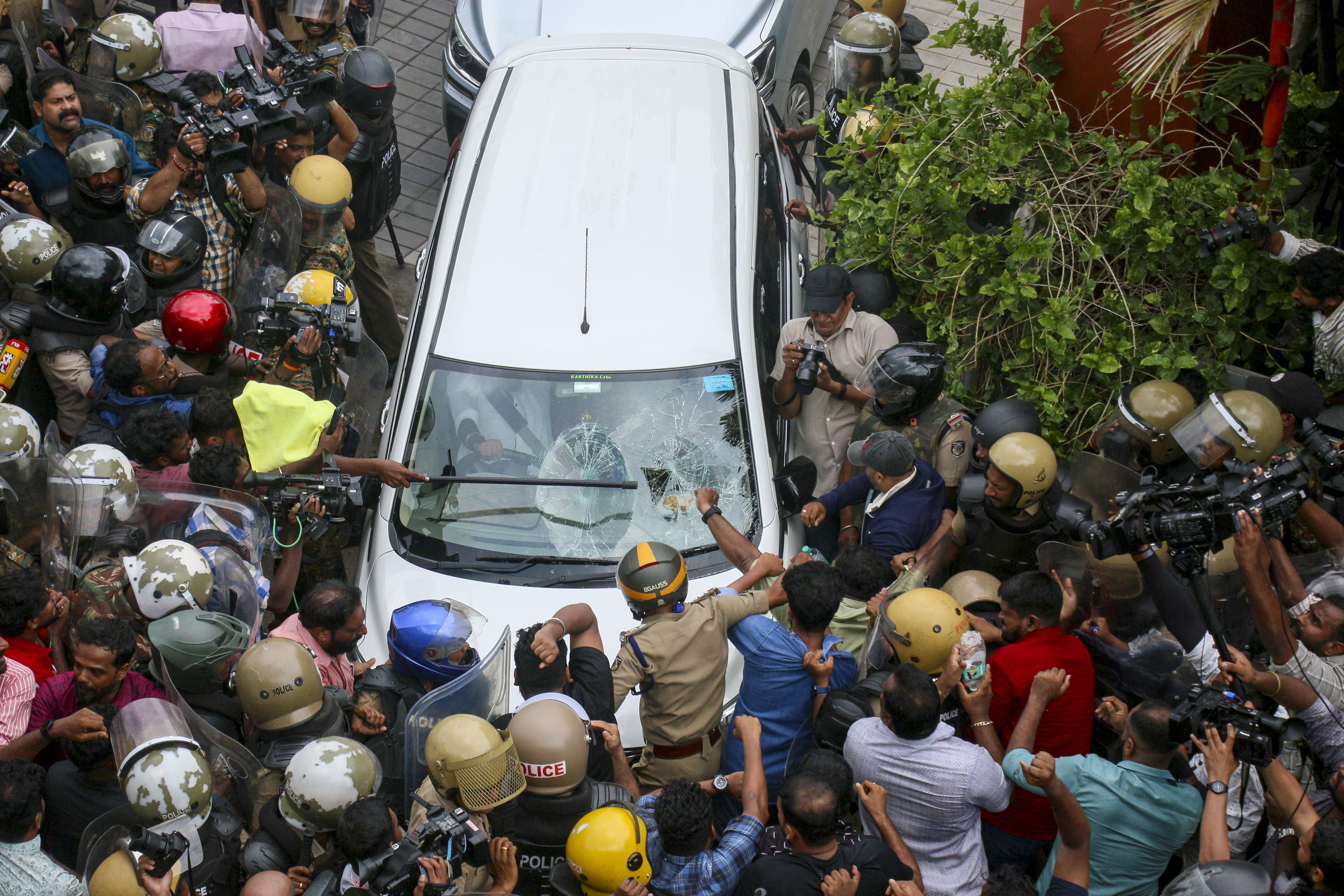 ED Raid Violence: Over 300 Booked in Kerala