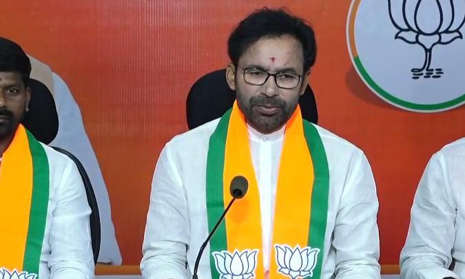 Kishan Reddy Blames State for Farm Distress