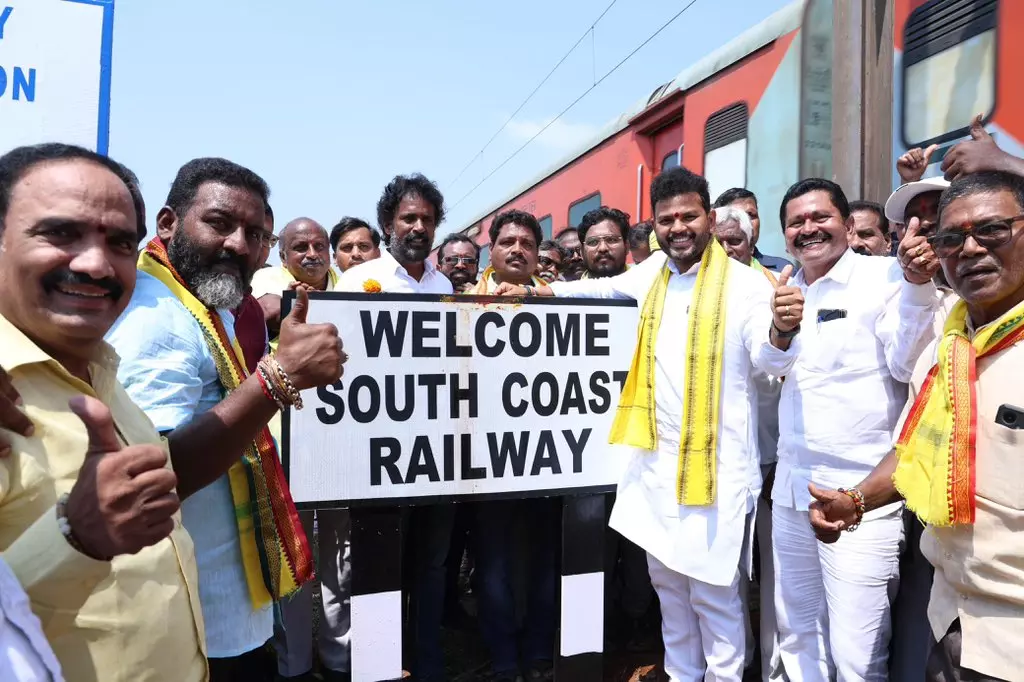 Ram Mohan Inaugurates South Coast Railway Zone