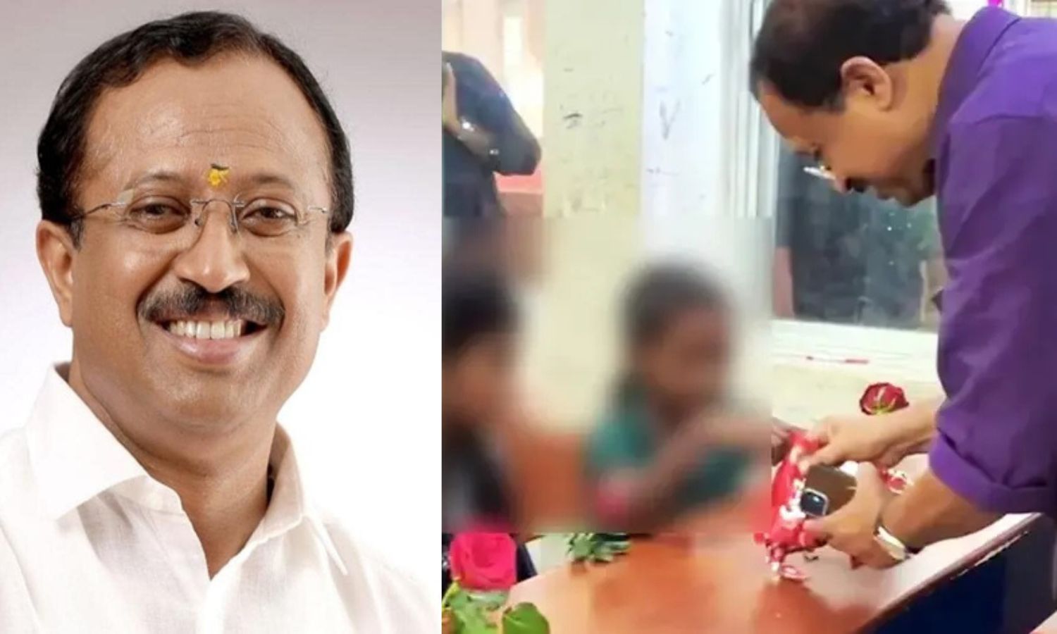 Kerala BJP MLA tosses sweets instead of handing out to tribal students ...